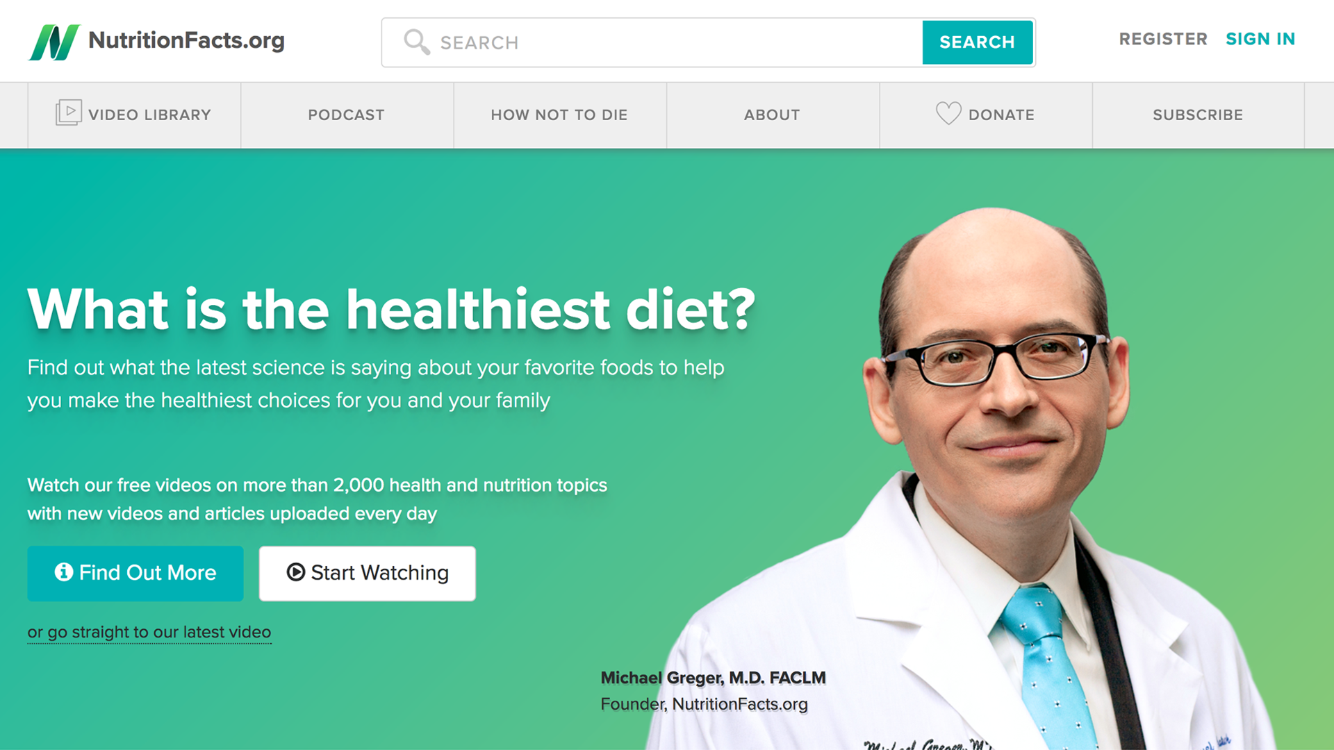 NutritionFacts.org Gets a Makeover