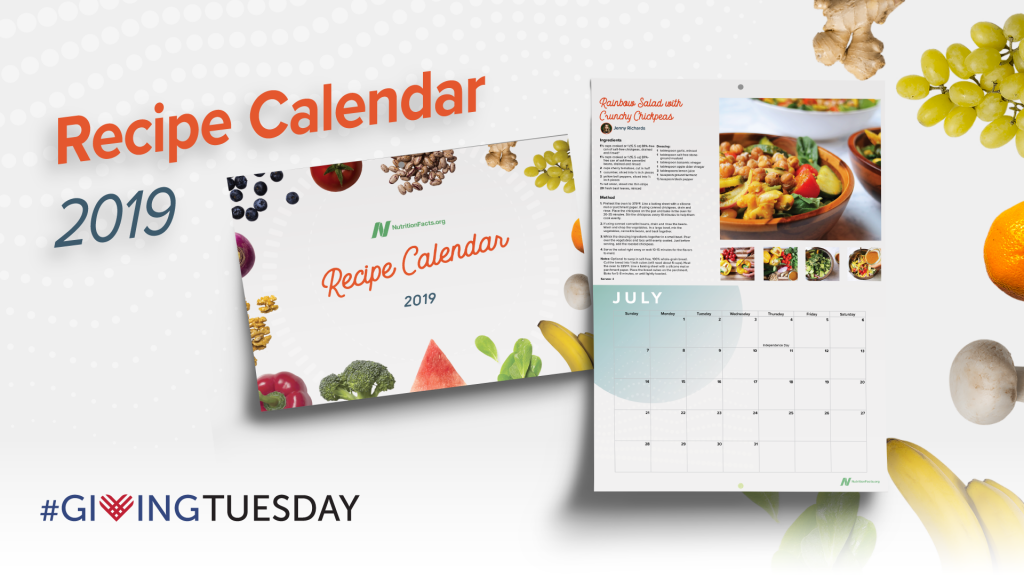 Get Our 2019 Recipe Calendar