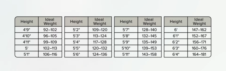 An Ideal Waist Size